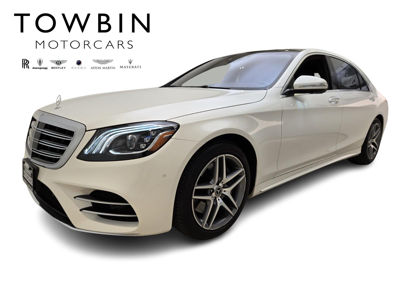 Used 2018 Mercedes-Benz S-Class S 560 For Sale (Sold) | Towbin Motorcars Aston Martin Stock #T6038